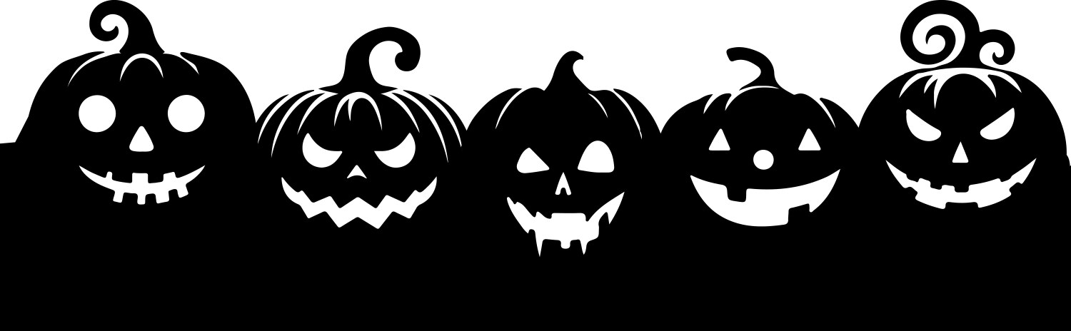 Halloween Pumpkin Silhouette Vector Images (over 45,000)