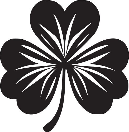 Shamrock Black and White Vector Images (over 3,700)