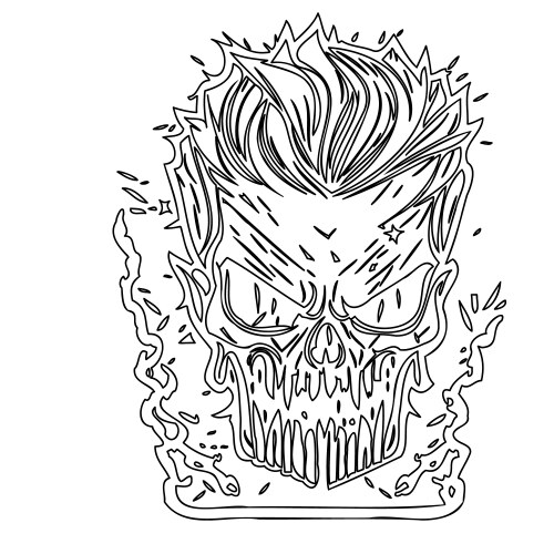 Zombie Outline Vector Images (over 4,400)