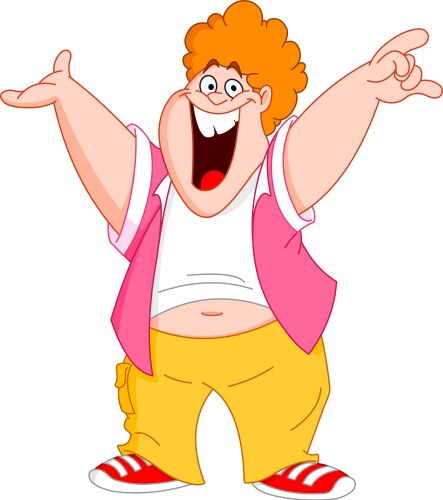 Fat Man Cartoon Vector Images (over 8,200)
