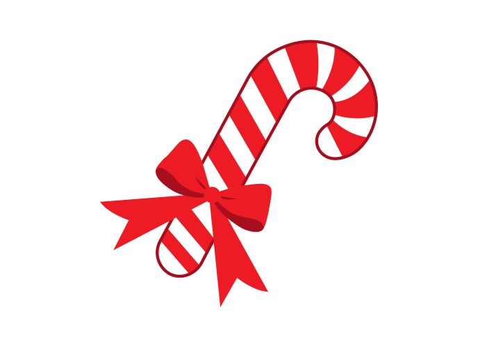 Candy Cane Vector Images within Design Elements (over 1,600)