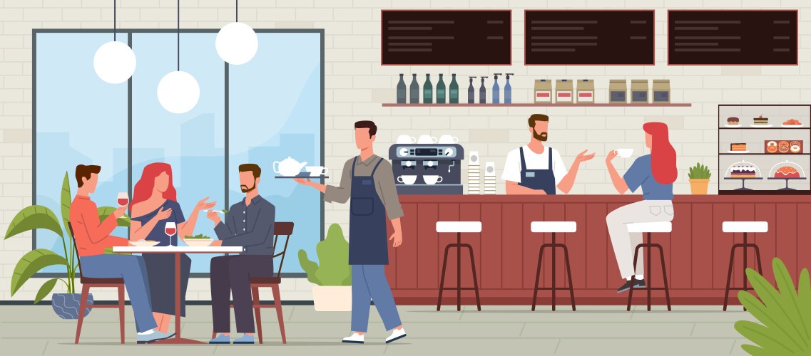 Cafe Cartoon Vector Images (over 99,000)