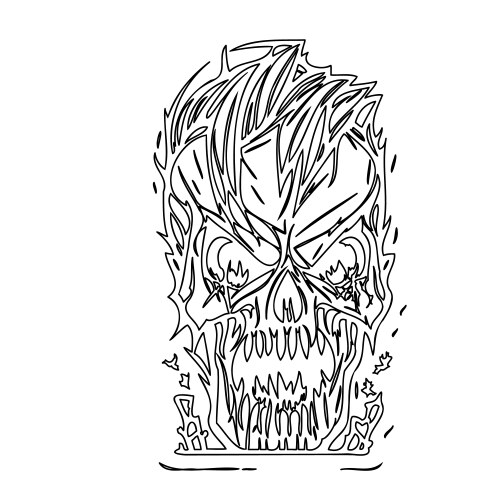 Zombie Outline Vector Images (over 4,400)
