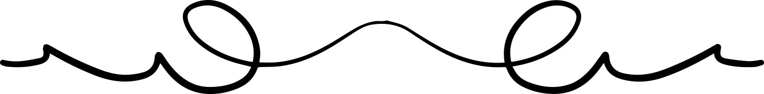 Hand drawn curly divider icon design element Vector Image