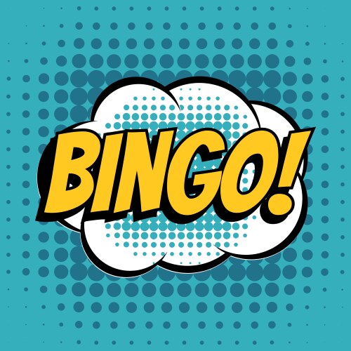 Bingo Comic Vector Images (over 140)