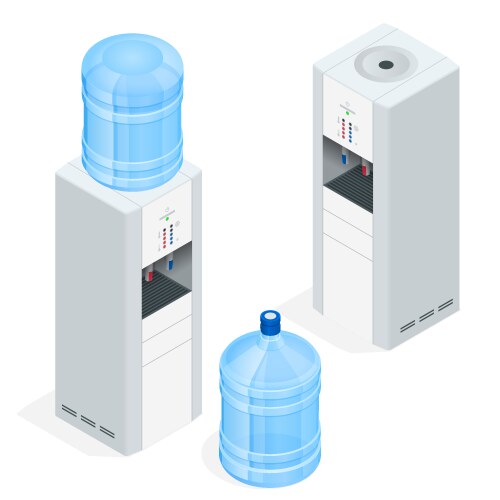 Water dispenser Royalty Free Vector Image - VectorStock