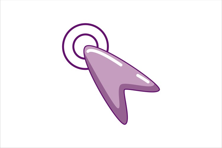 Mouse sticker Royalty Free Vector Image - VectorStock