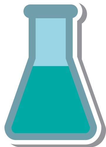 Angry Science Test Tube Royalty Free Vector Image