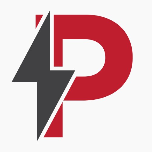 P Thunder Logo Vector Images (over 200)