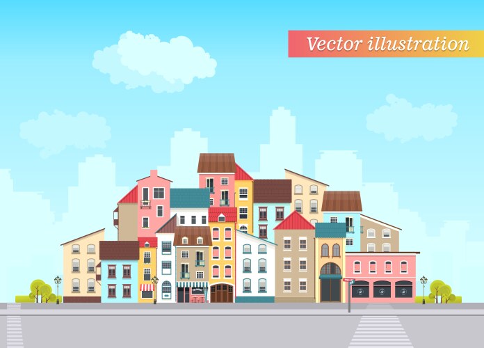 Outline cape town south africa city skyline Vector Image