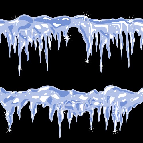 Snow Dripping Vector Images (over 850)