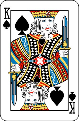 King of Spades Vector Images (over 6,100)