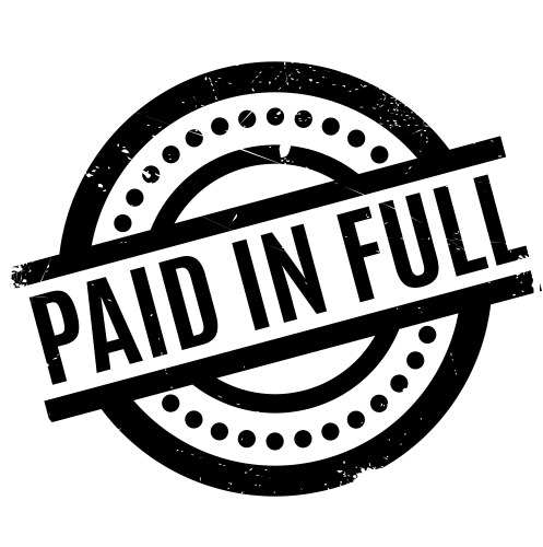 Paid in Full Vector Images (over 490)