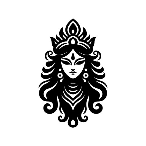 Maa Durga Face Vector Images (over 920)