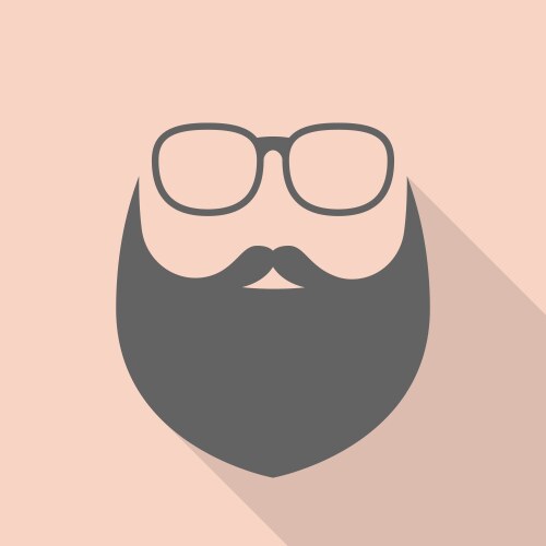 Beard Glasses Vector Images Over 23 000