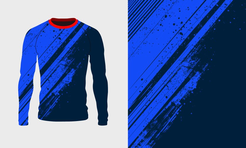 Sports pattern sublimation jersey design Vector Image
