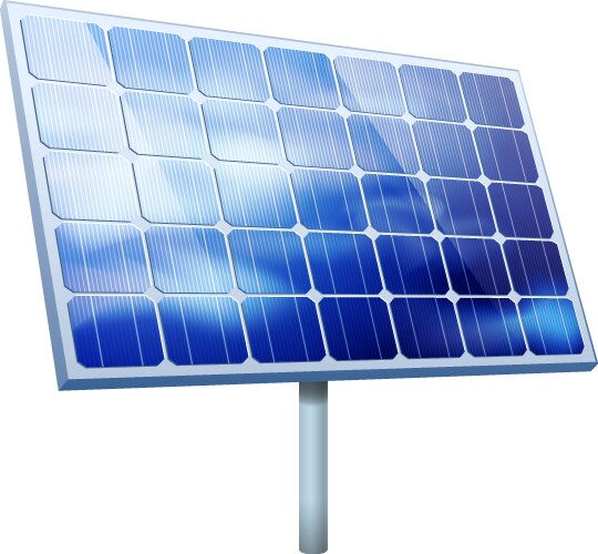 Solar panel Royalty Free Vector Image - VectorStock