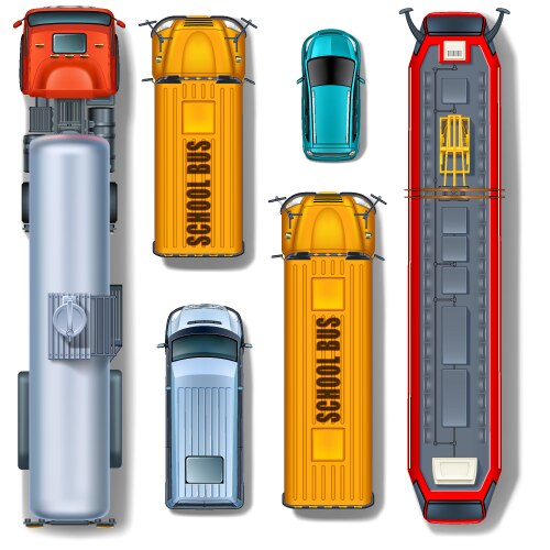 Bus Top View Vector Images (over 630)