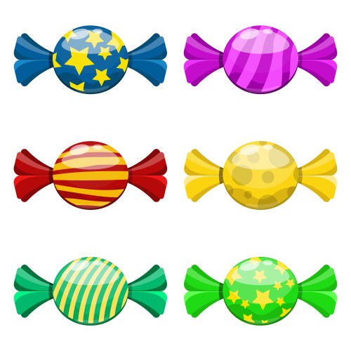 Candy sweet Royalty Free Vector Image - VectorStock