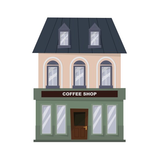 Coffee Shop Facade Vector Images (over 2,800)