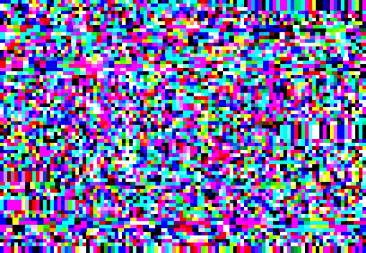 Retro pixel glitch background abstract distortion Vector Image