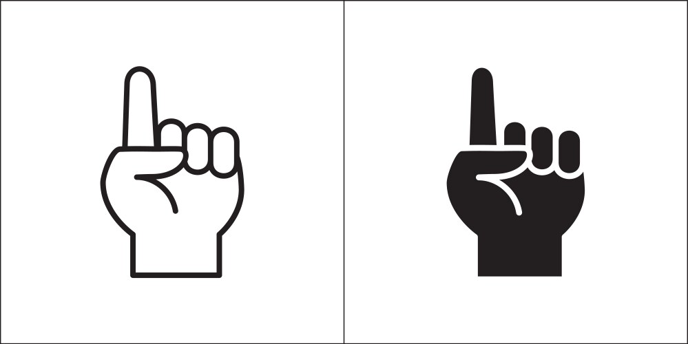 Number 1 Outline Vector Images (over 4,100)