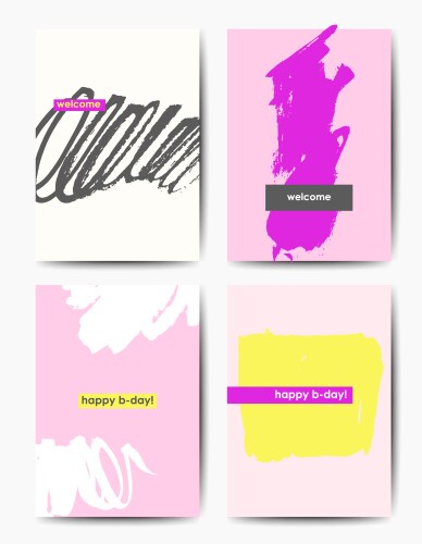 Modern Birthday Card Design Vector Images (over 62,000)
