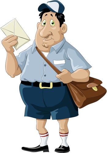 Postman Cartoon Vector Images (over 8,600)