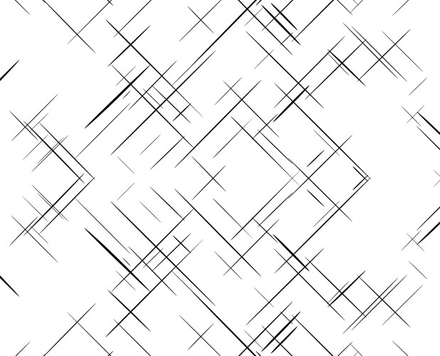 Diagonal cross line grid seamless pattern Vector Image