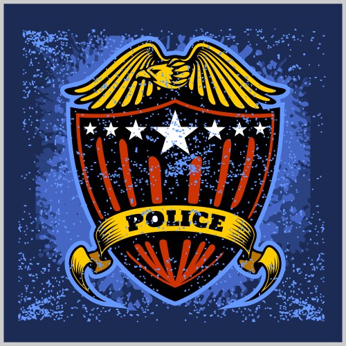 Police Shield Template Vector Images (over 1,600)