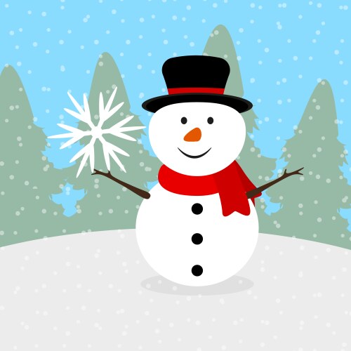 Christmas Clipart Snowman Vector Images (over 2,400)
