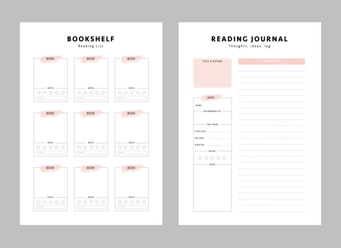 Daily planner template Royalty Free Vector Image