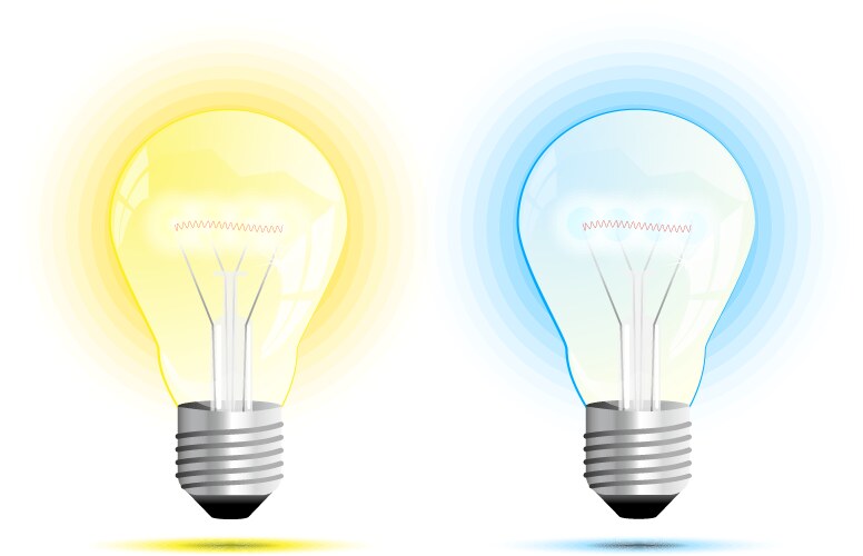 Bulb on off Vector Images & Graphics for Commercial Use | VectorStock