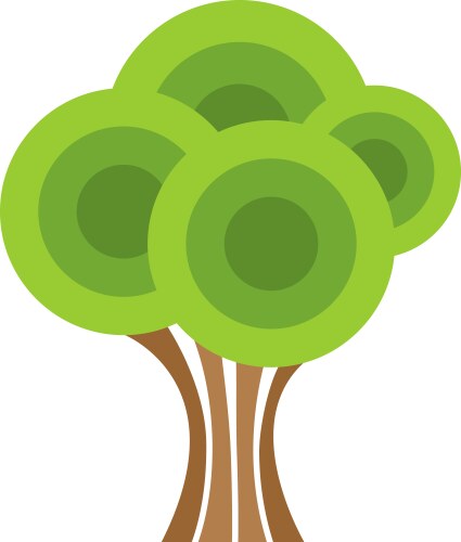 Geometric Shape Tree Vector Images (over 14,000)