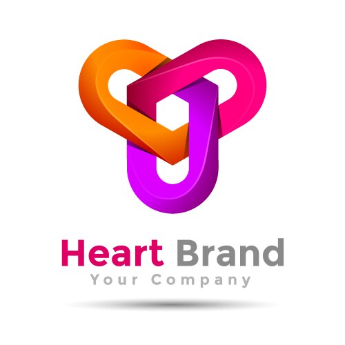 King eagle volume logo colorful 3d design Vector Image