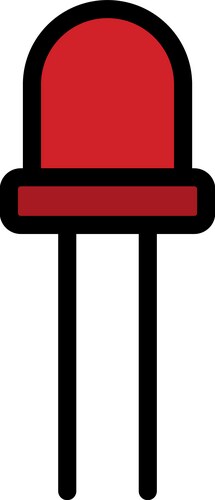 Light-emitting diode Royalty Free Vector Image