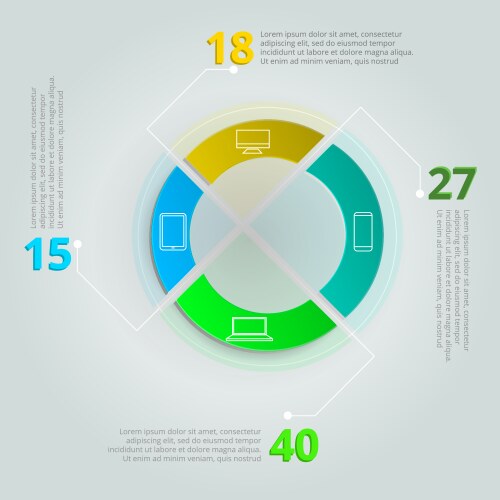 Comparative Infographic Vector Images (over 8,400)