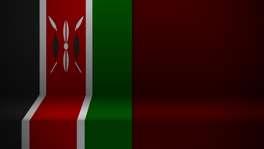 Kenyan Flag Ribbons Vector Images (37)