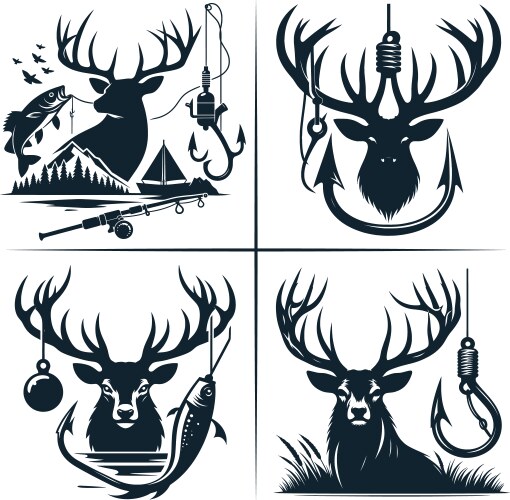 Tiki fishing Royalty Free Vector Image - VectorStock