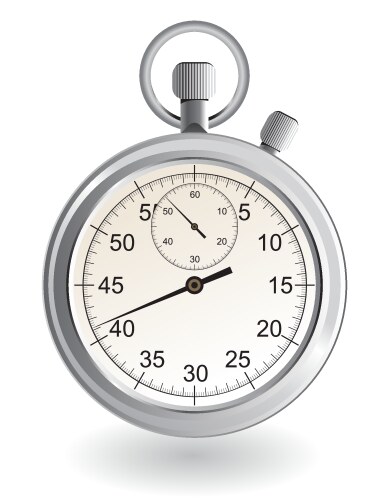 Stop watch Royalty Free Vector Image - VectorStock