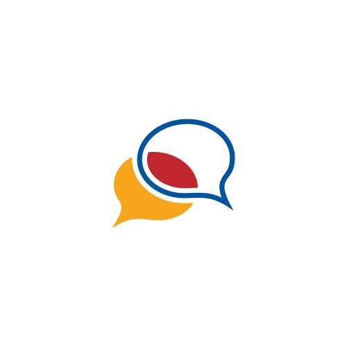 Communication logo Royalty Free Vector Image - VectorStock