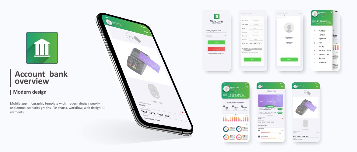 Mobile App Background Vector Images (over 290,000)