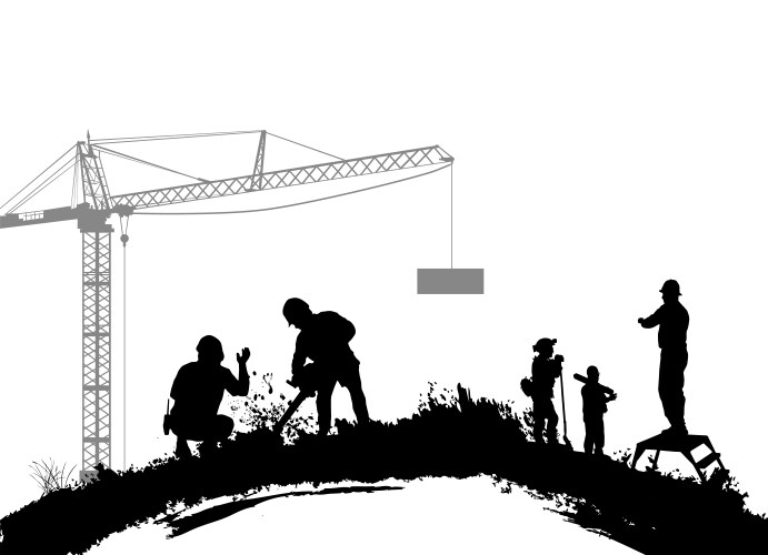 Construction Royalty Free Vector Image - VectorStock