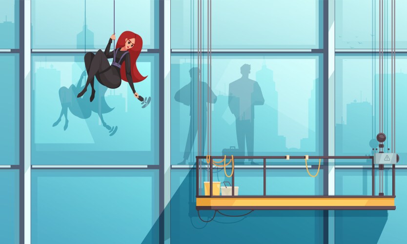 Super agent cartoon Royalty Free Vector Image - VectorStock