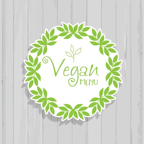 Menu wood board design background Royalty Free Vector Image