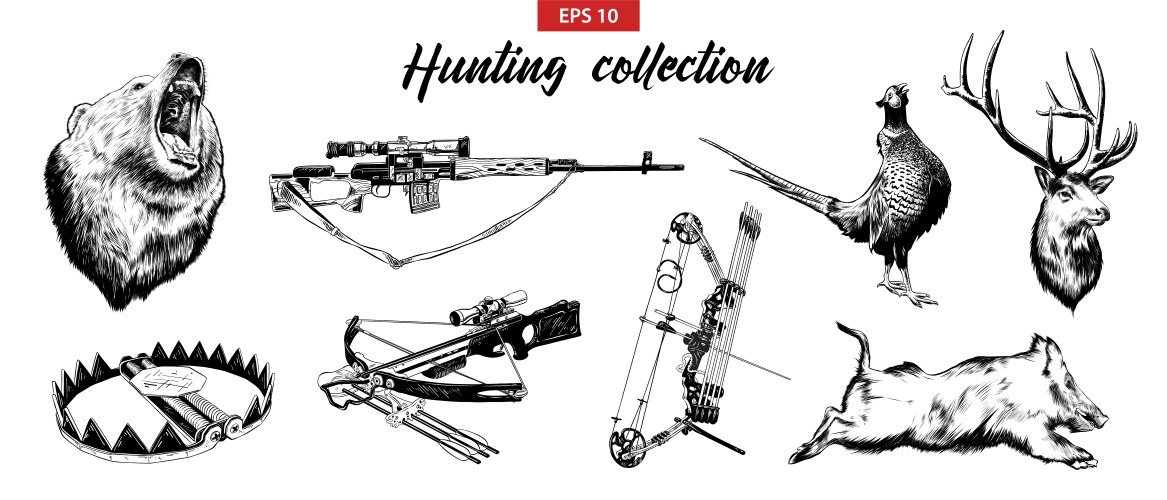Hunting Vector Images (over 190,000)