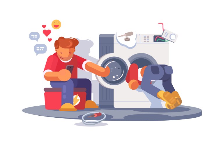 Washing Machine Cartoon Vector Images (over 5,800)