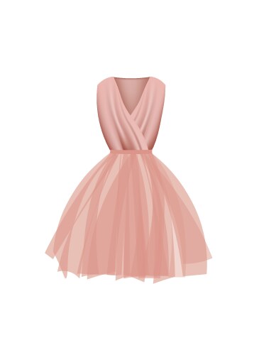 Pink Prom Dress Vector Images (94)