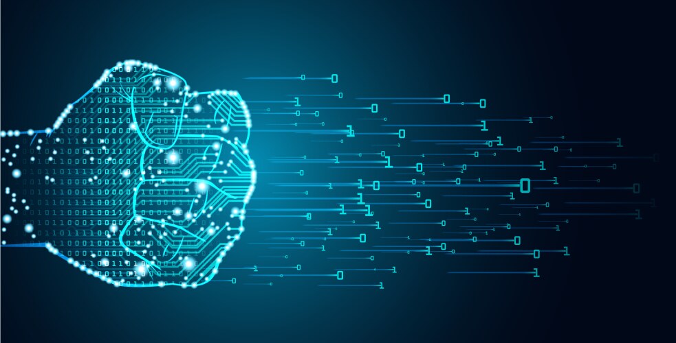 Artificial intelligence ai technologies concepts Vector Image