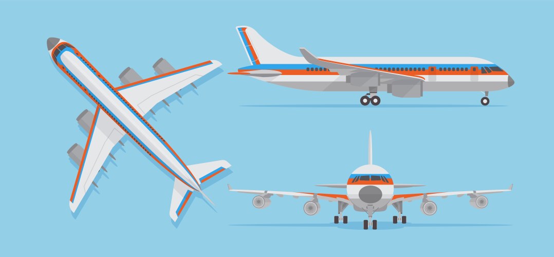 Aeroplane Side View Vector Images (over 1,000)